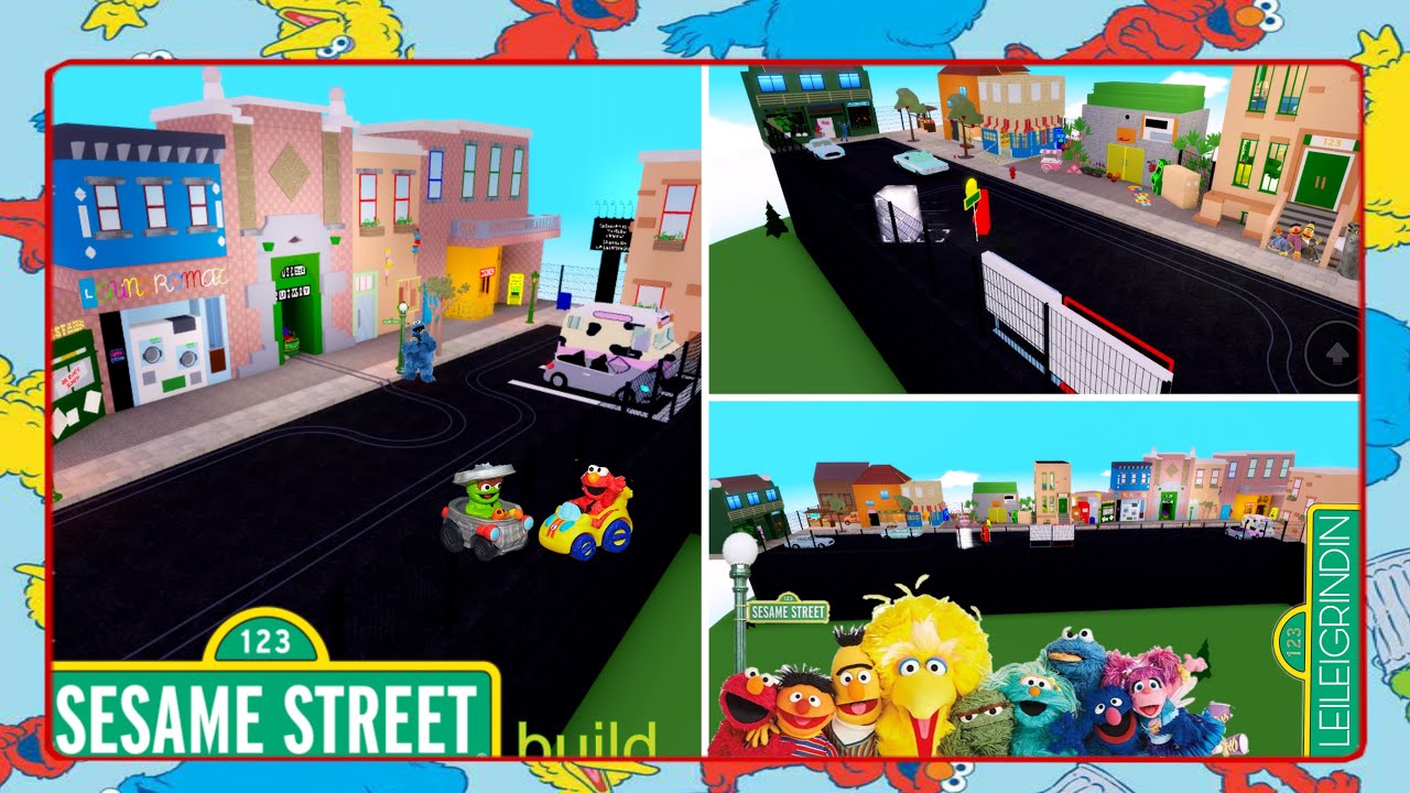Sesame Street build tour||Club Roblox family house|| - YouTube