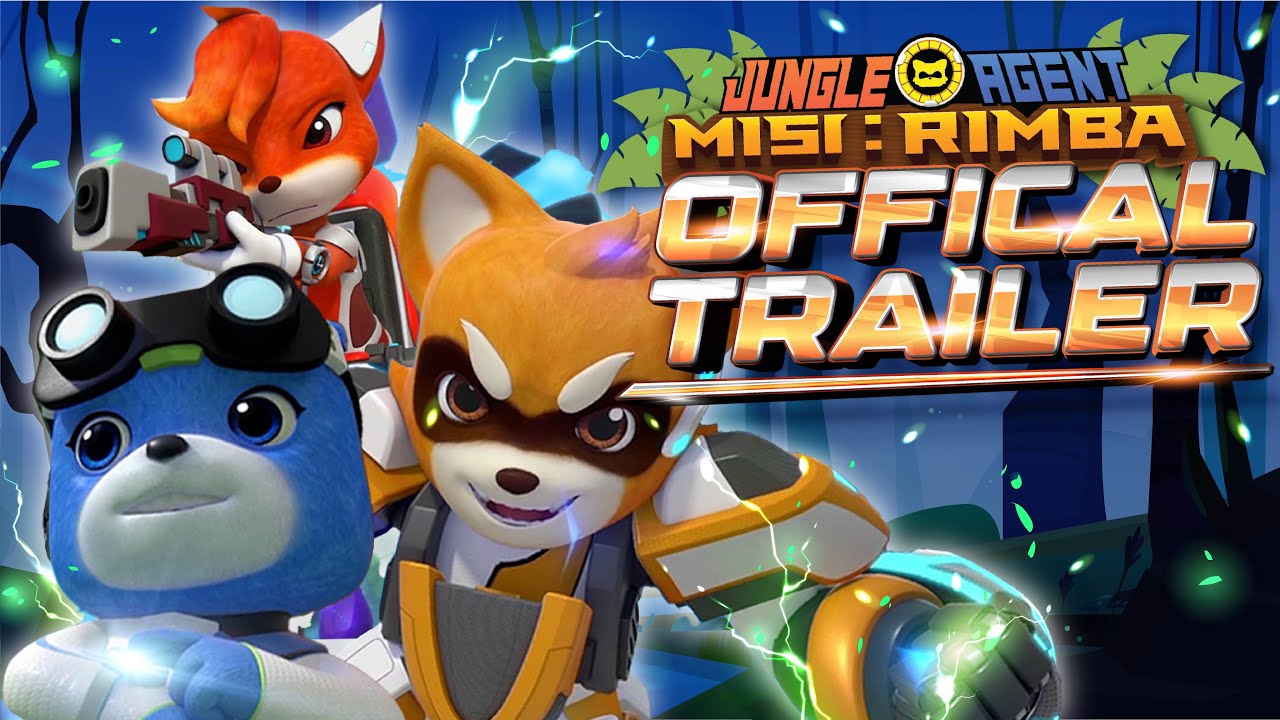 OFFICIAL TRAILER | Jungle Agent: Misi Rimba🦊🦝 Kartun | Robot | Kids ...