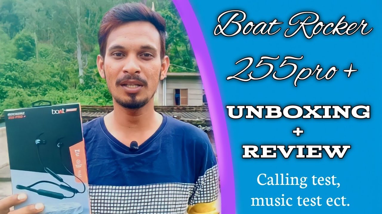Boat Rocker 255 pro+ unboxing+review - YouTube