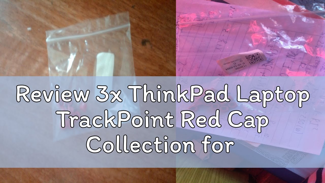 Review 3x ThinkPad Laptop TrackPoint Red Cap Collection for IBM/Lenovo ...
