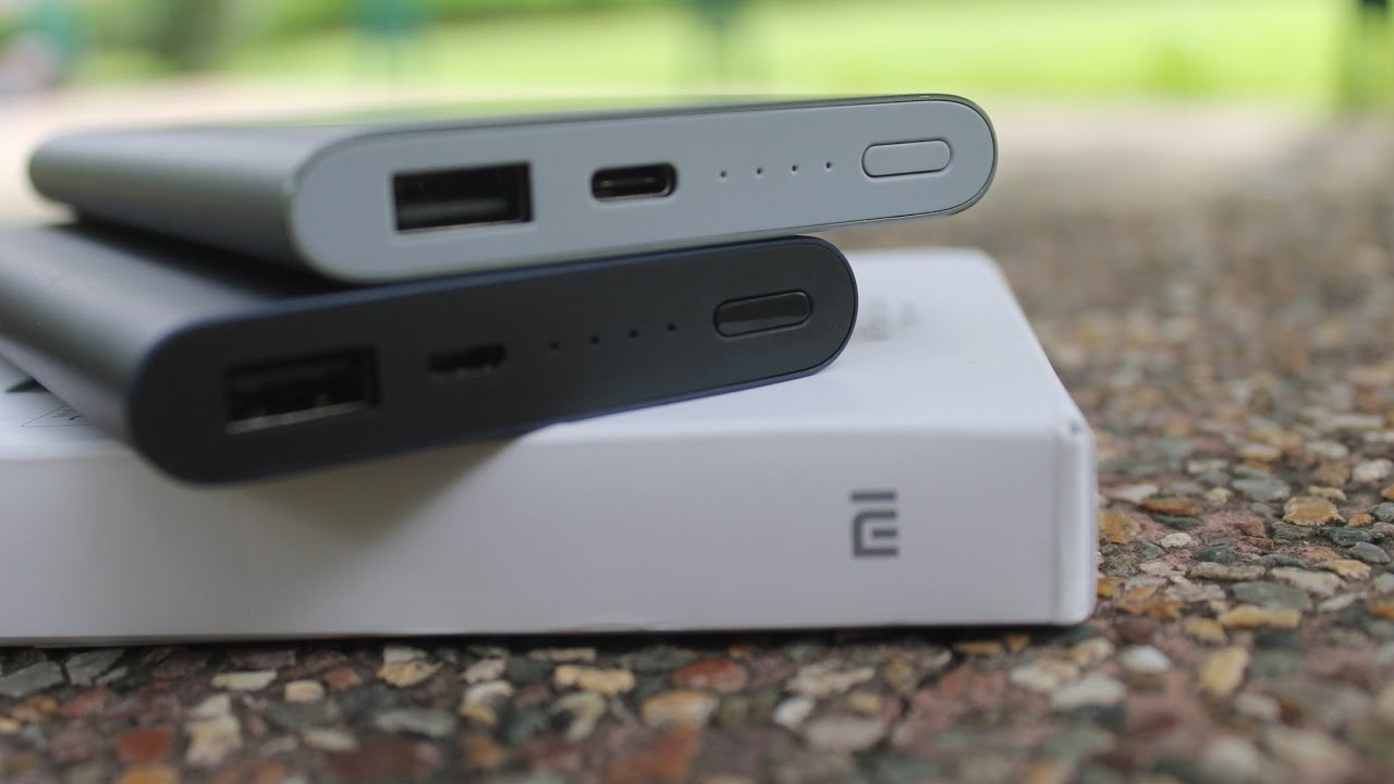 Mi Power Bank 2 10000 mAh Unboxing & Comparison With PRO - YouTube