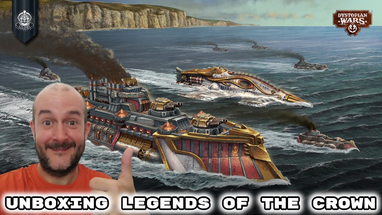 Dystopian Wars Legends of the Crown - Unboxing - YouTube