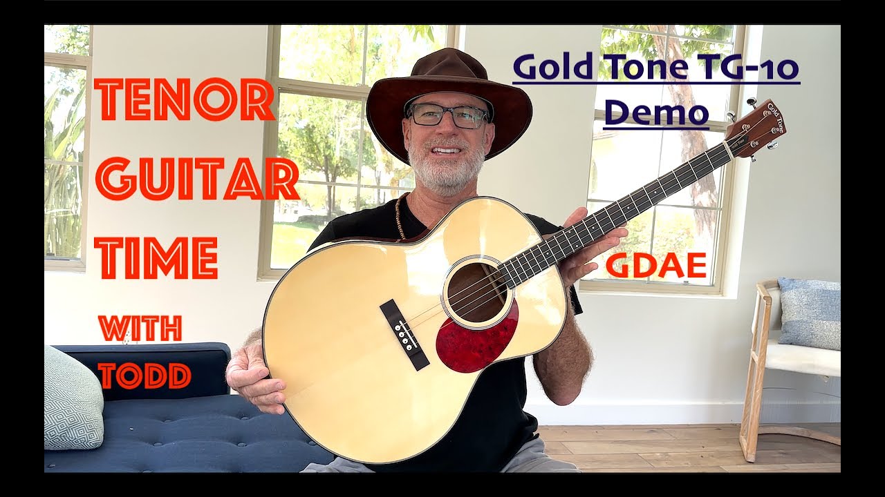 Gold Tone TG 10 Demo Review by Tenor Guitar Time with Todd GDAE - YouTube