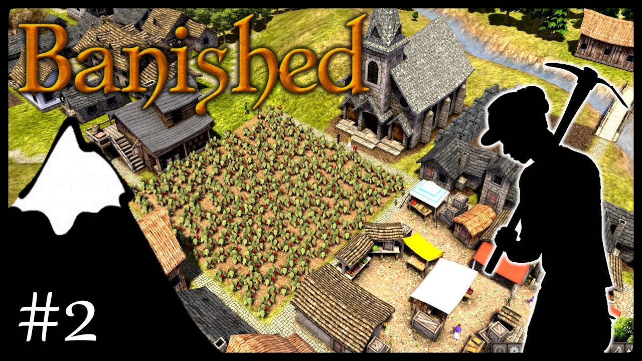 Completed Village! (Banished Gameplay | Part 2) - YouTube