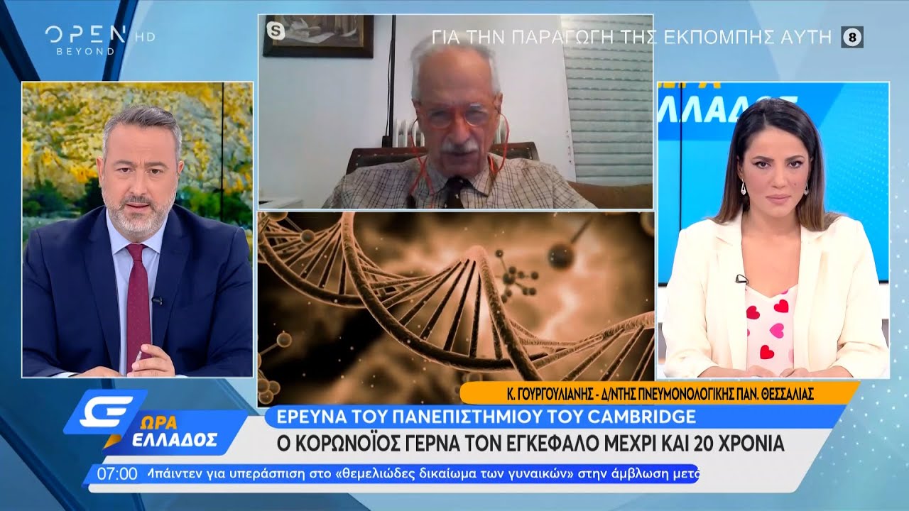 Ο Κωνσταντίνος Γουργουλιάνης για τον κορωνοϊό και την έρευνα που ...