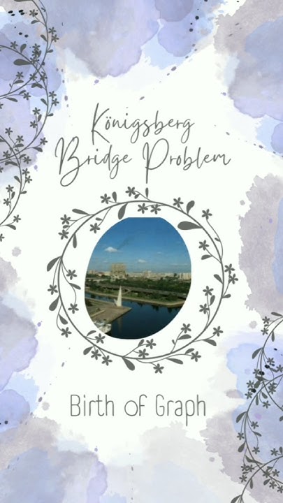 Königsberg Bridge Problem:Birth of Graph Theory #mathematics#graphs # ...