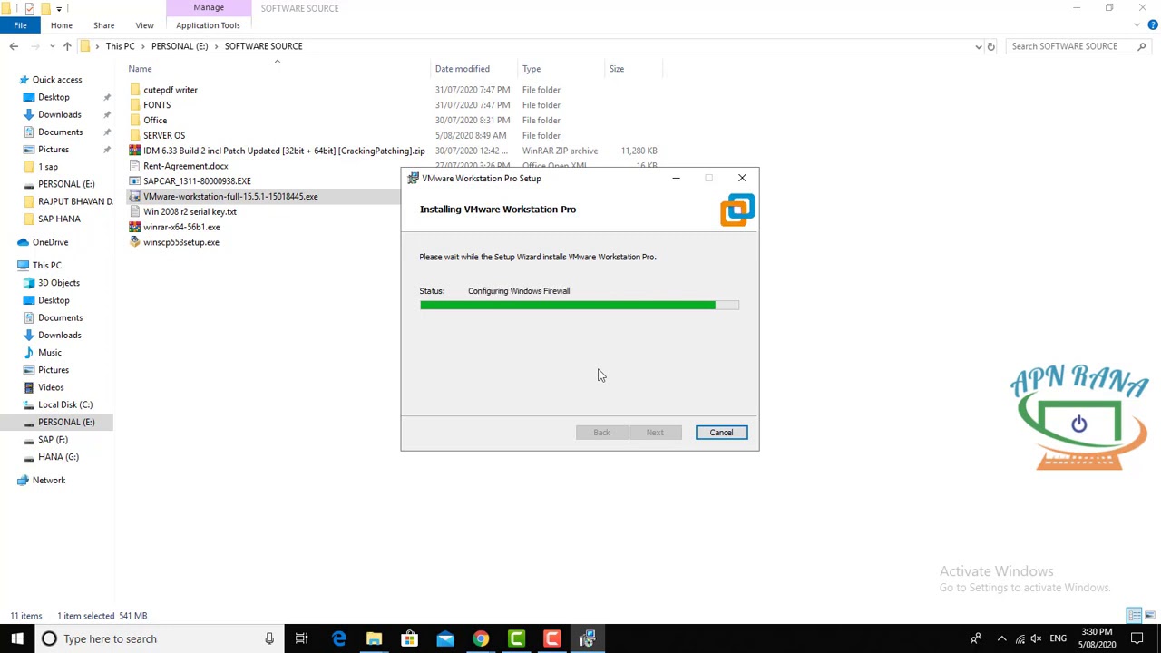 Video 1 - How to install VMware workstation - YouTube