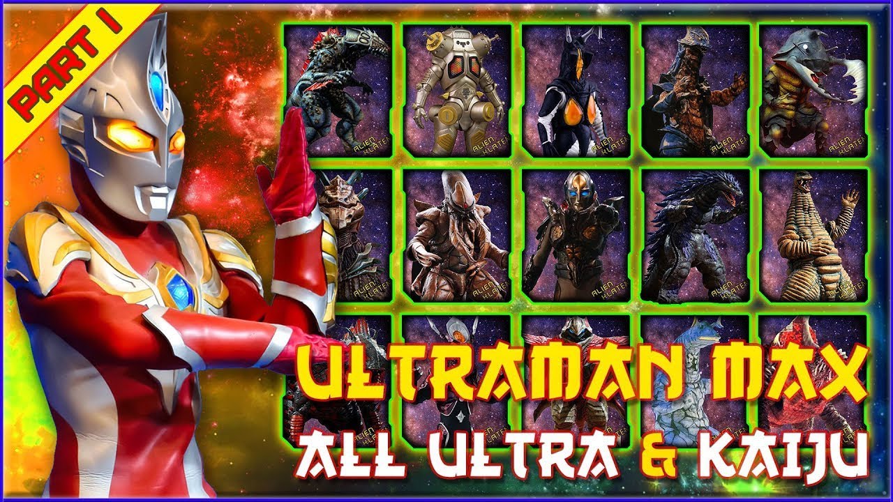 Ultraman Max: Kaiju And Aliens Roars - YouTube