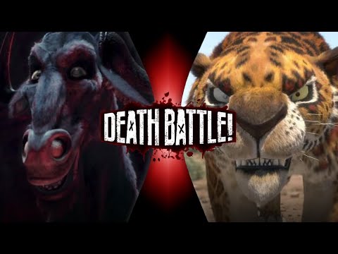 Kazar VS Phango! (The Wild/Khumba) DEATH BATTLE Fan Made Trailers S6