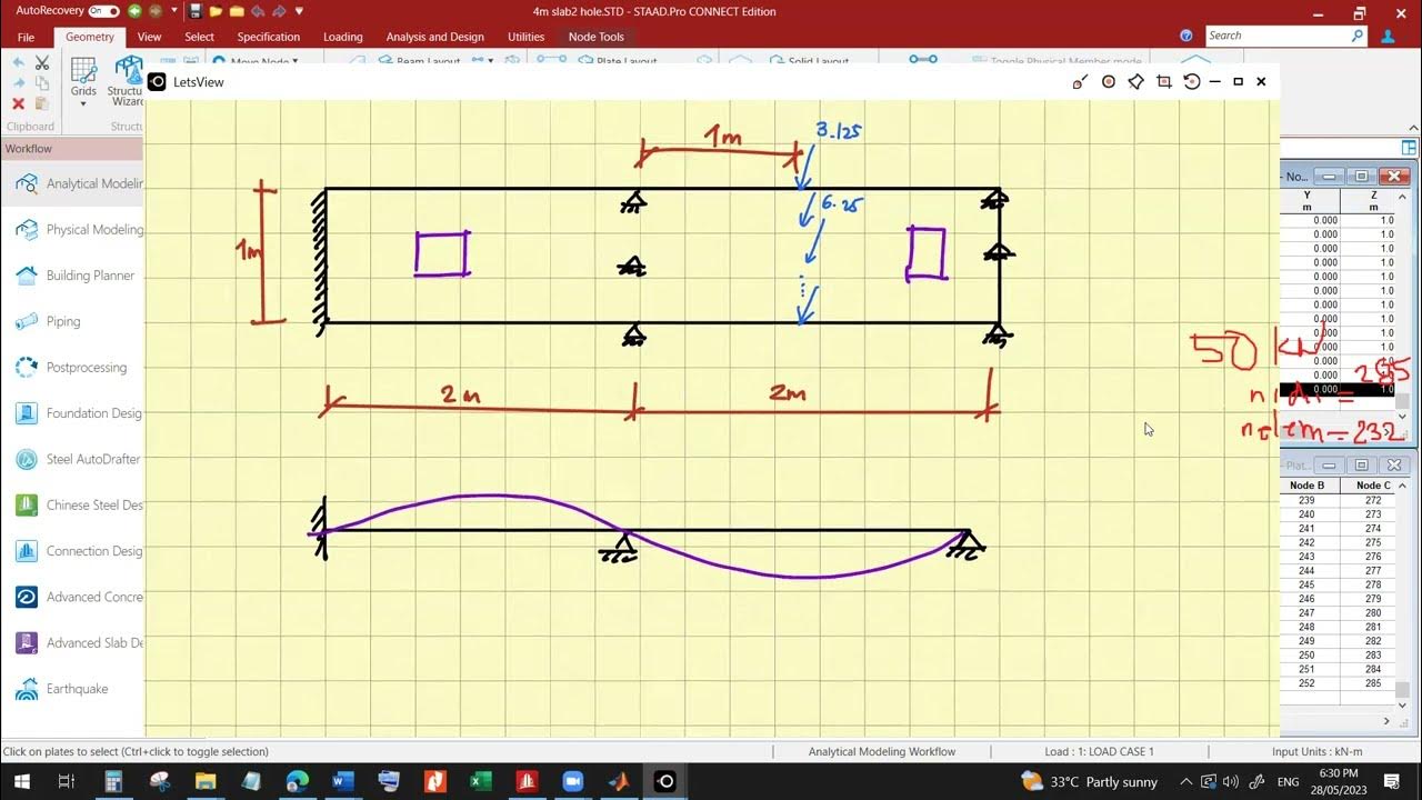 Plate With Hole Bending using Matlab - YouTube