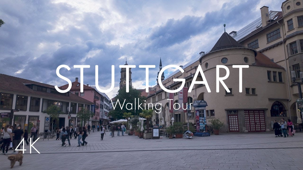 Stuttgart | City Center | Walking Tour | 4K - YouTube
