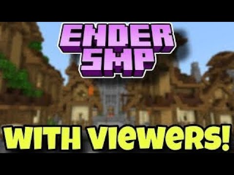 MINECRAFT ENDER SMP REALM SURVIVAL WITH VIEWERS! COME JOIN! - YouTube