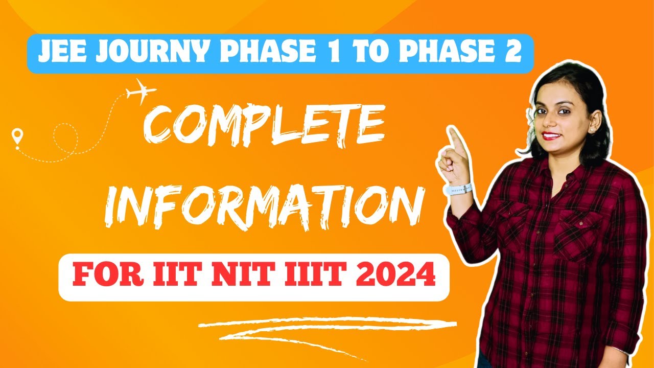 Jee Journy Phase 1 Phase 2 Iit Nit Iiit Gfti 📌📍iit Iiit 0865