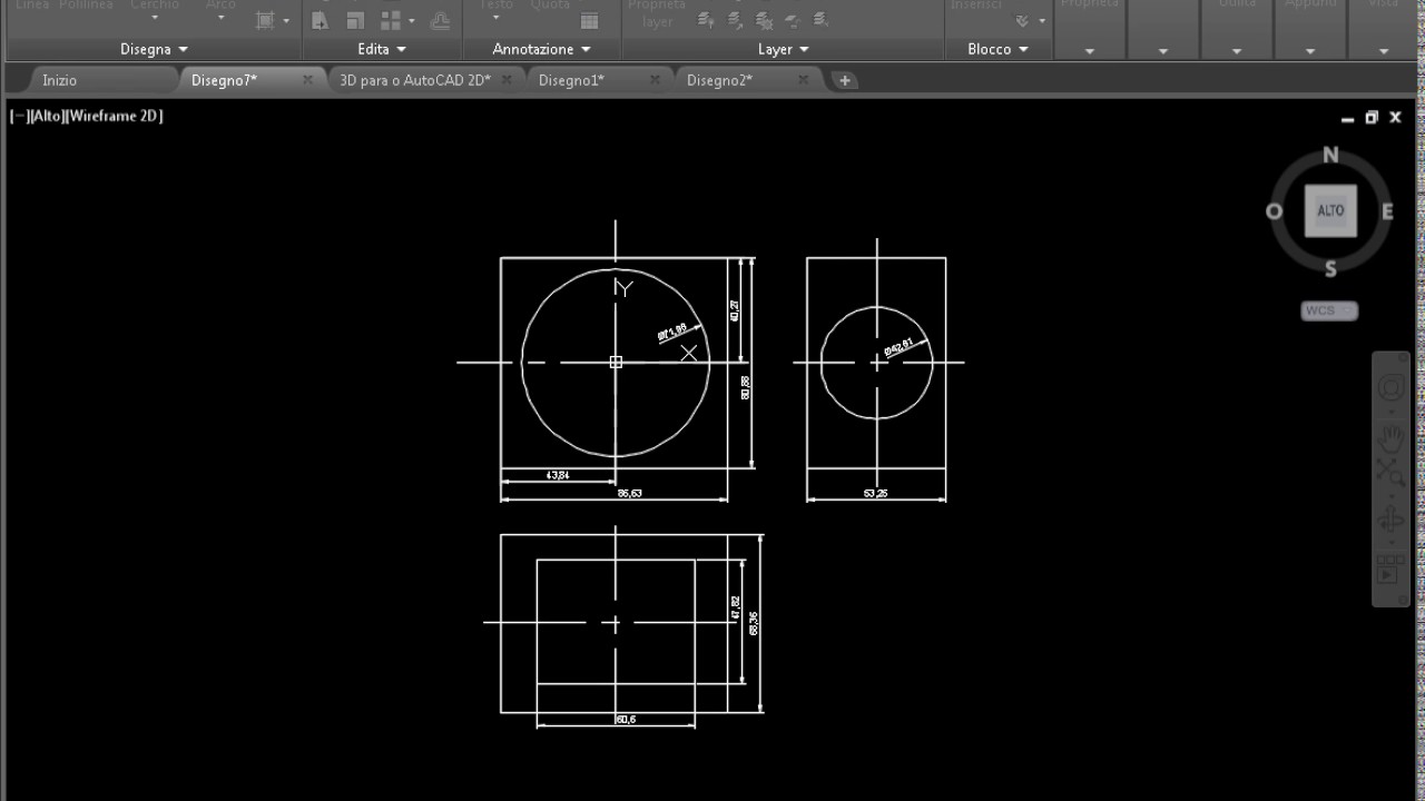 Appuntamento menu di snap ad oggetto di AutoCAD - YouTube