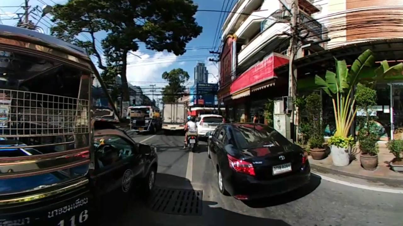 Pattaya Central to Big C Extra - YouTube