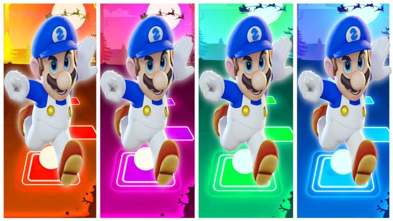 “Super Mario Tiles Hop Challenge 🎵 | Impossible Beat Remix” - YouTube