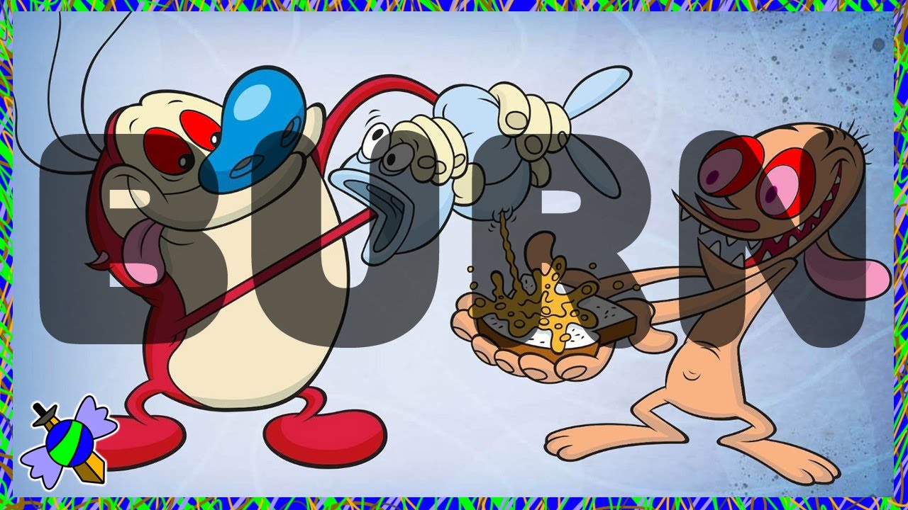 I Burn Ren and Stimpy Because It's a Bad Show - YouTube