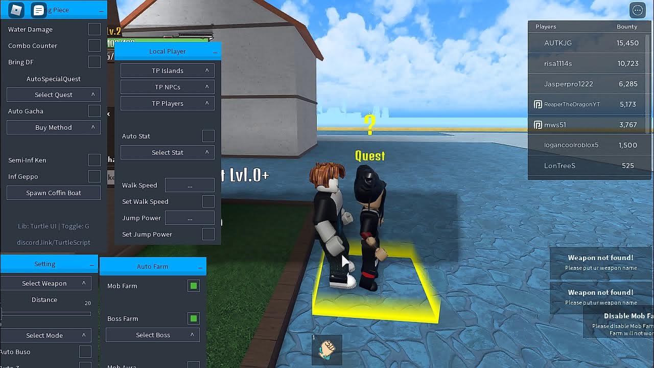 Roblox King Piece Script Hack Autofarm GUI! (Pastebin 2021) - YouTube