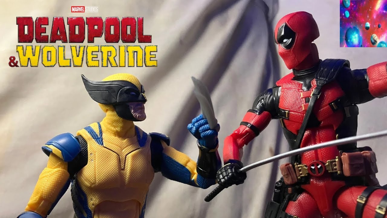 Deadpool & Wolverine (Stop Motion Fight!!!) “stop motion film” - YouTube