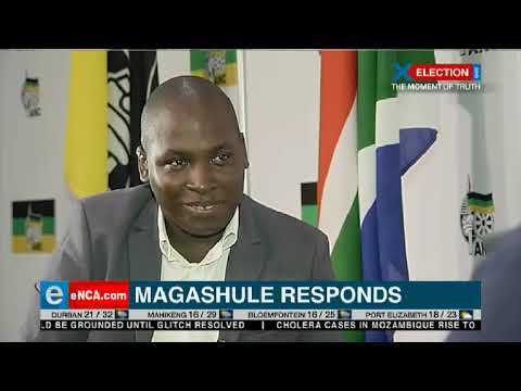 Magashule respond to allegations in Pieter-Louis Myburgh's book - YouTube