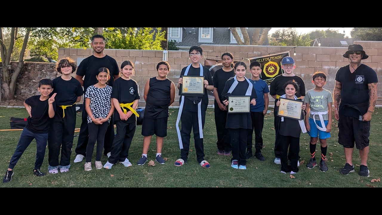 HIGH CRAWL-LOW CRAWL-WHITE BELT PROMOTION-YORBA LINDA-CALIFORNIA-AUGUST ...