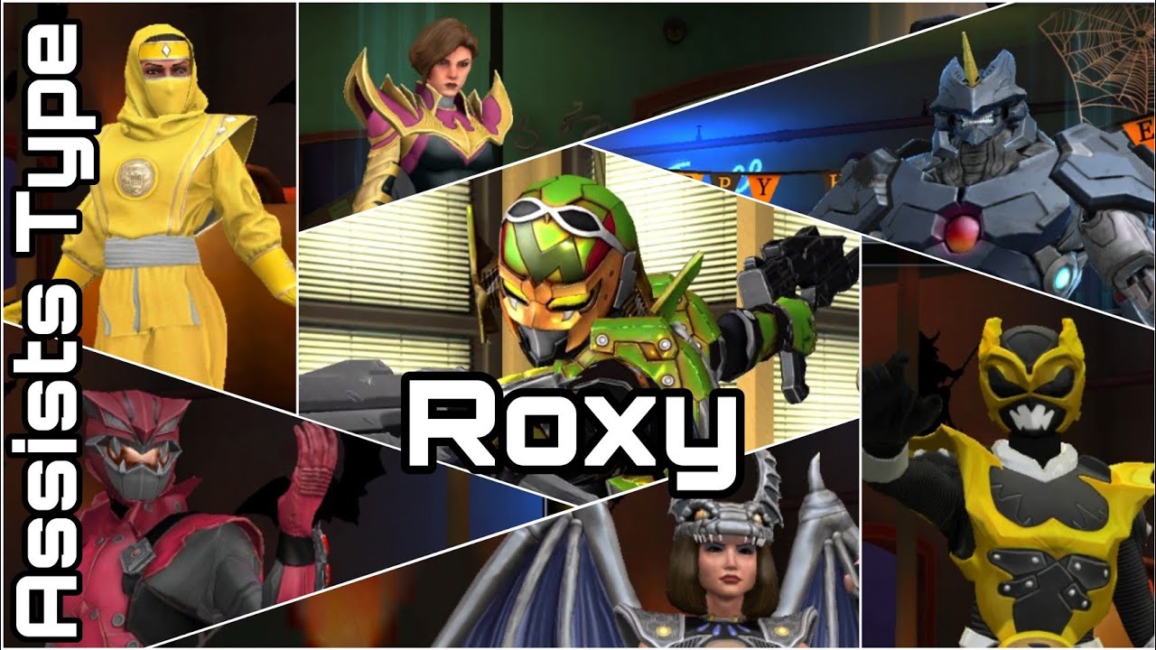 Best Assists Type For Roxy (How To Play) | Power Rangers Legacy Wars ...