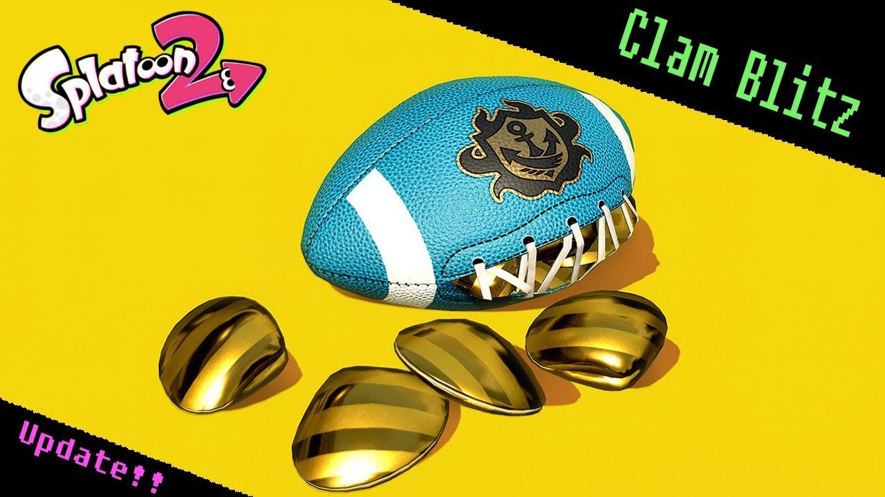 Splatoon 2 - Clam Blitz - NEW RANK MODE - YouTube