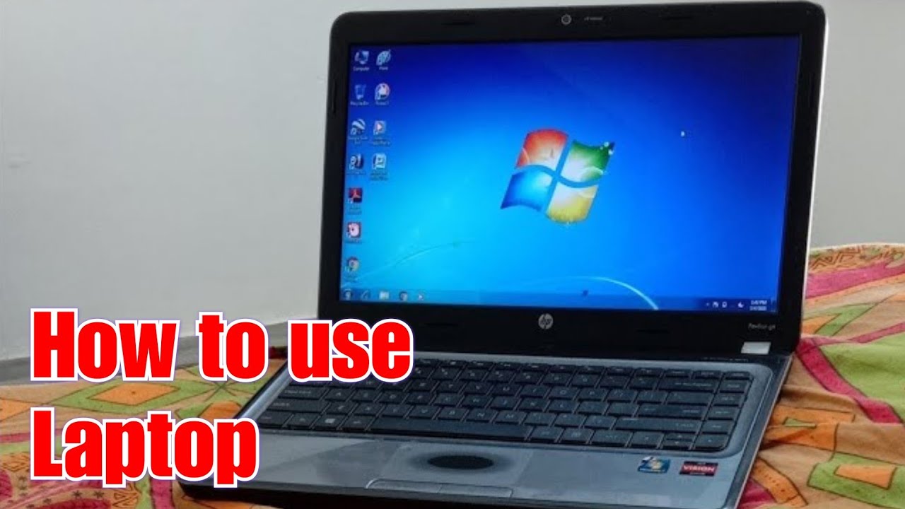 How to use laptop | Laptop chalana kaise sikhe - YouTube