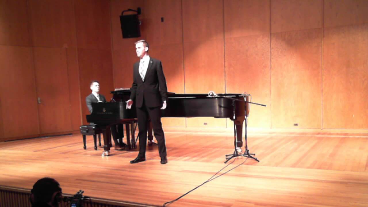 Senior Recital: Michael Miller, baritone - YouTube