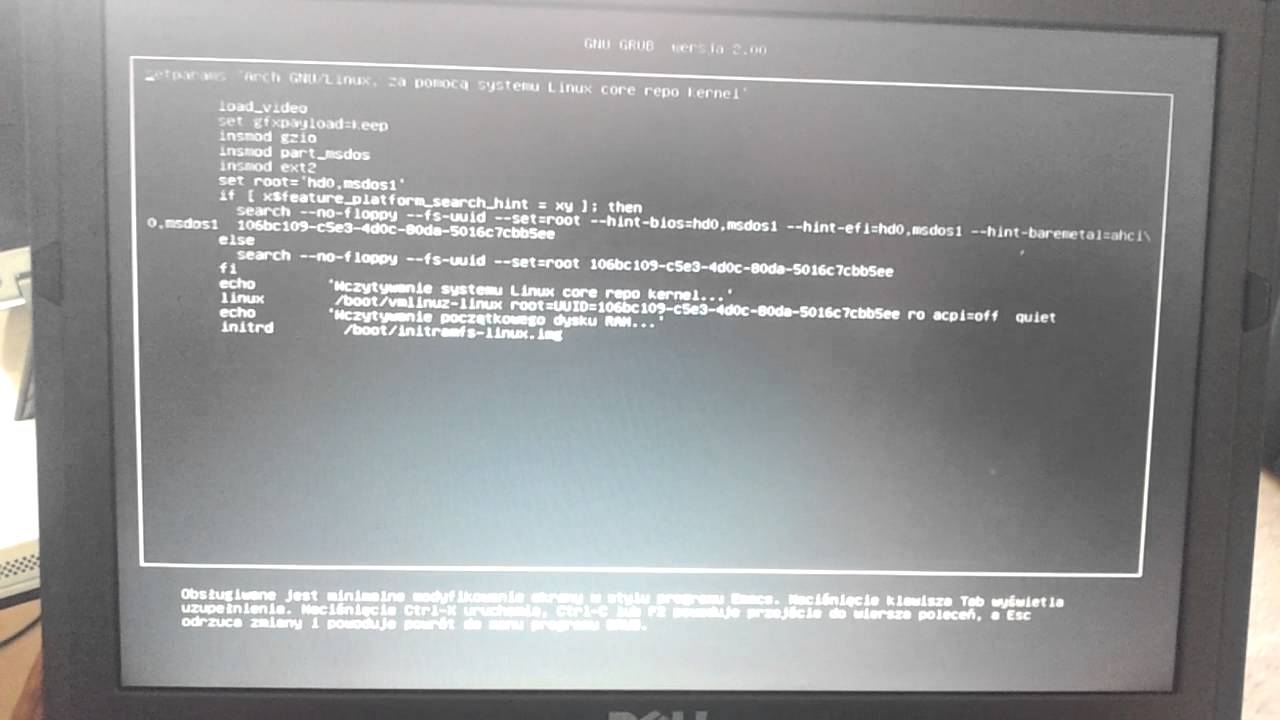 Dell d430 Archlinux acpi=off - YouTube