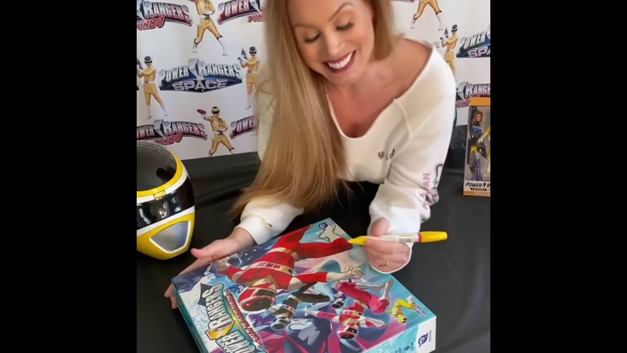 POWER RANGERS IN SPACE YELLOW RANGER ASHLEY AS TRACY - YouTube