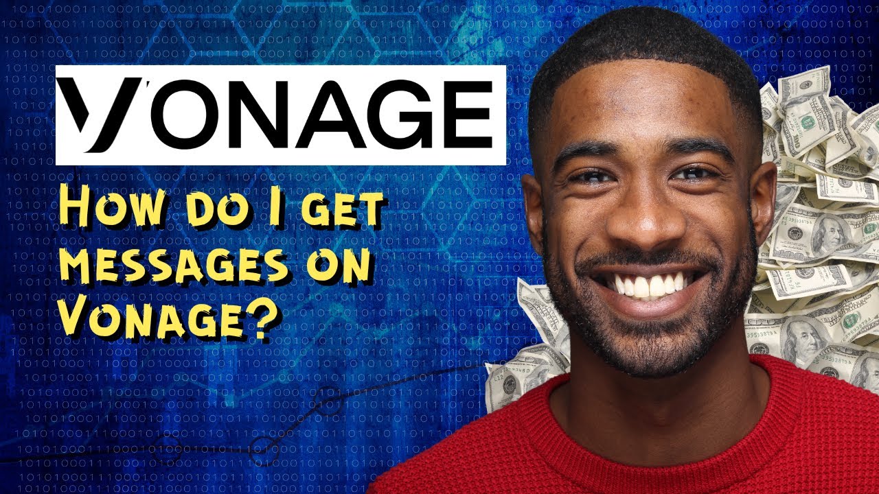 How do I get messages on Vonage - YouTube
