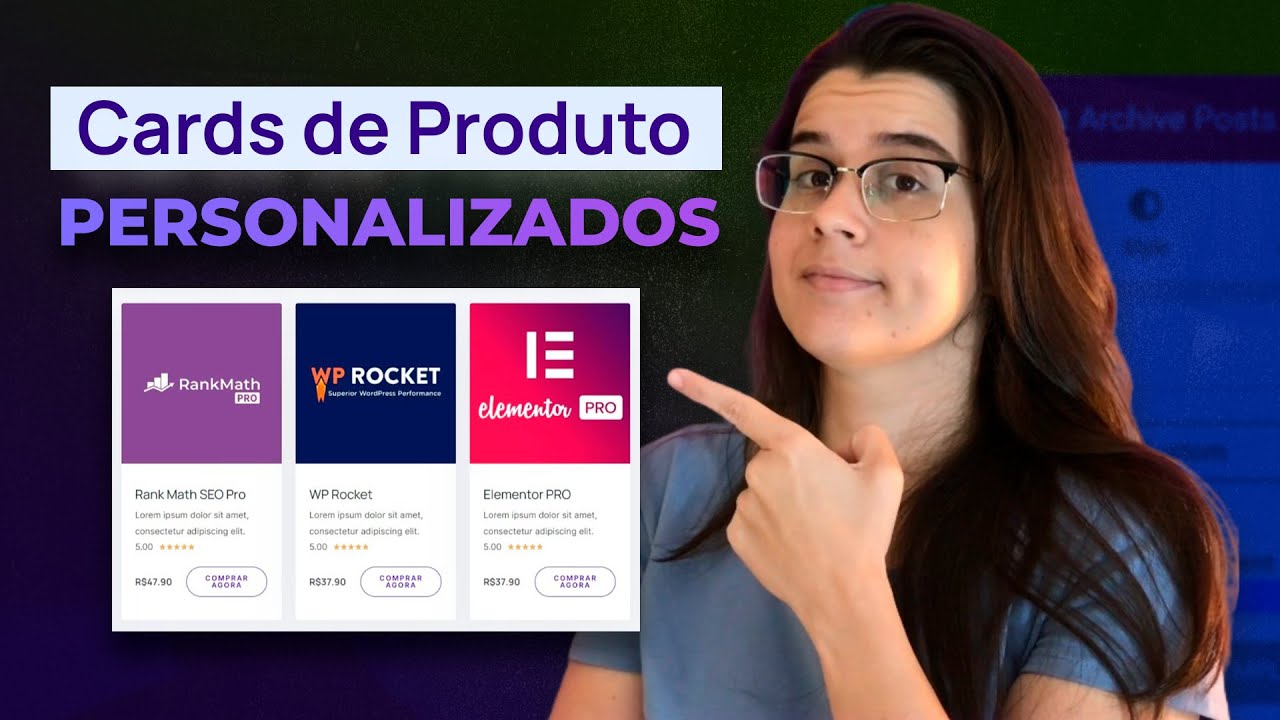 Como Criar Cards de POSTS ou PRODUTOS no Elementor Pro | Elementor ...