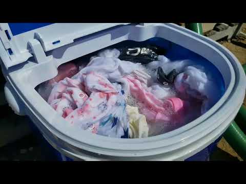 Off grid laundry is easier than you'd think - YouTube