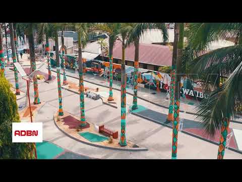 Aerial View of the Newly Remodeled Ibom Plaza