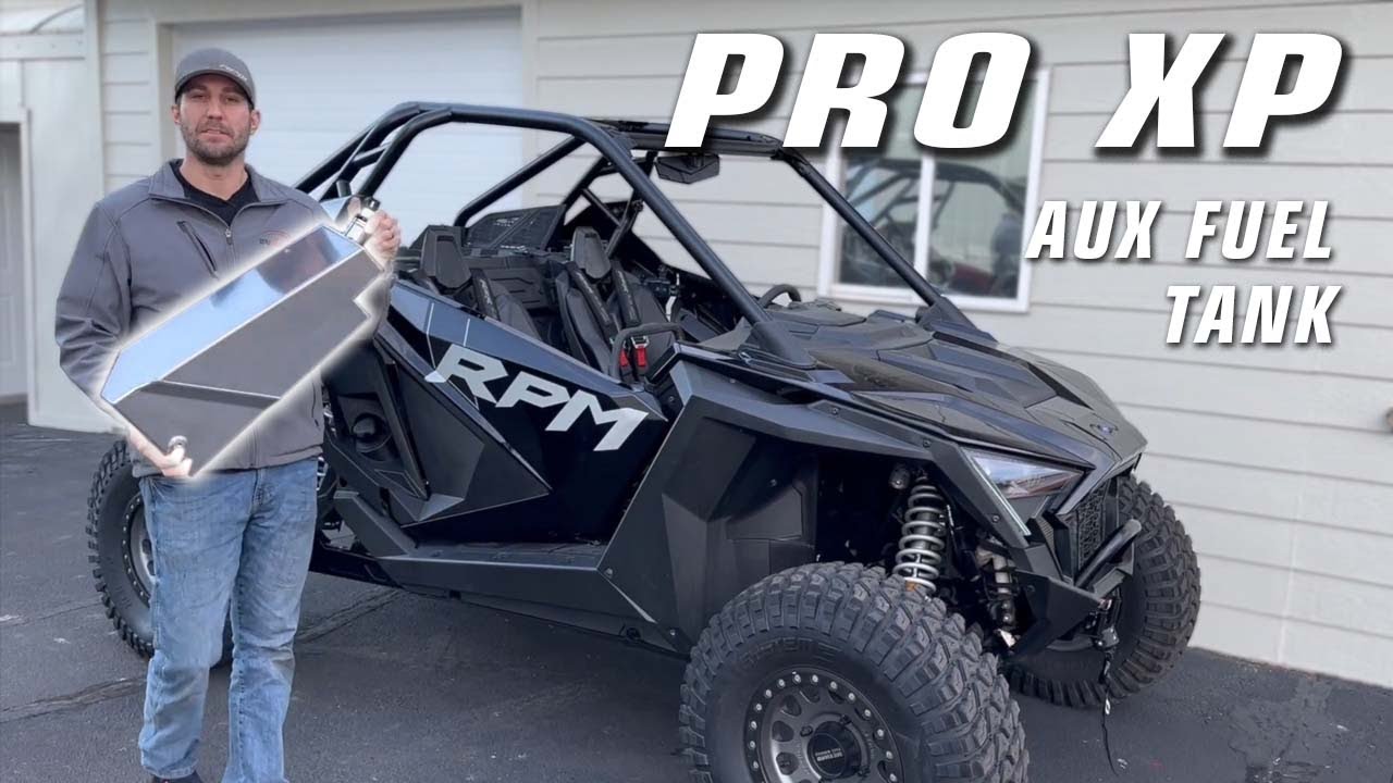 RZR Pro XP 2 Seat Auxiliary Fuel Tank! Gain 4 Gallons & Ride Longer ...
