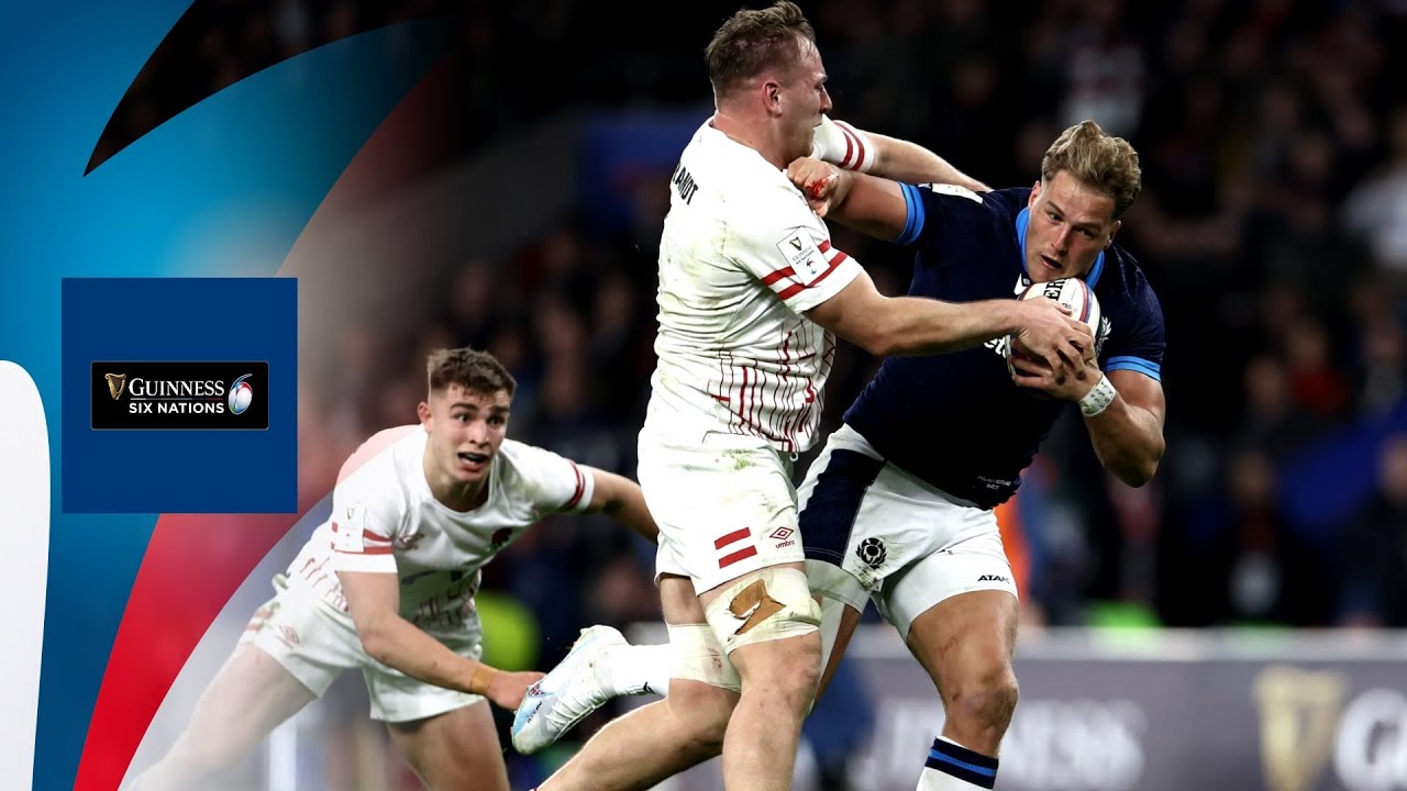 CALCUTTA CUP CLASSIC | England vs. Scotland Highlights (2023 Six ...