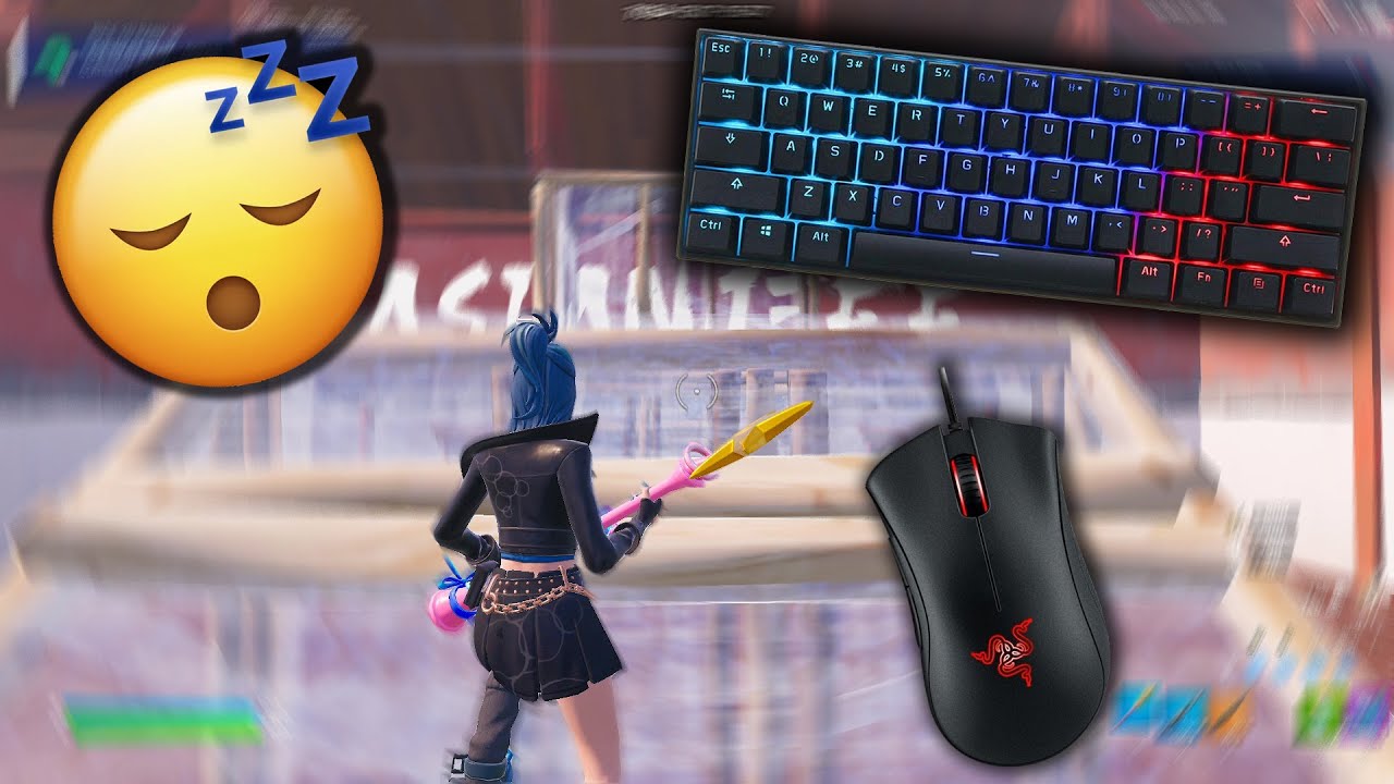 [ASMR😴] Fortnite AsianJeff Boxfights📦Calm & Relaxing Keyboard Sounds🎧 ...