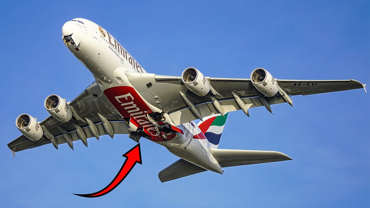 EMIRATES AIRBUS A380-800 TAKEOFF FROM LAX LOS ANGELES AIRPORT (LAX ...