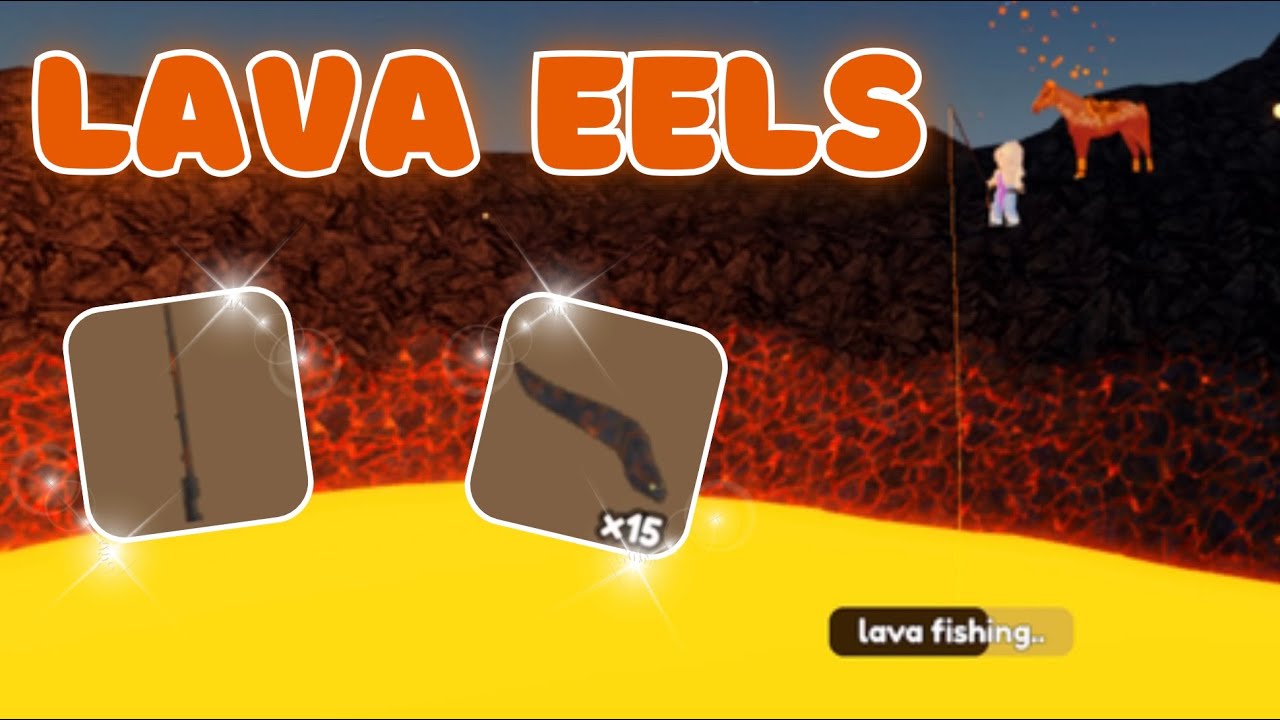 How to Get *LAVA EELS!* | Wild Horse Islands - YouTube