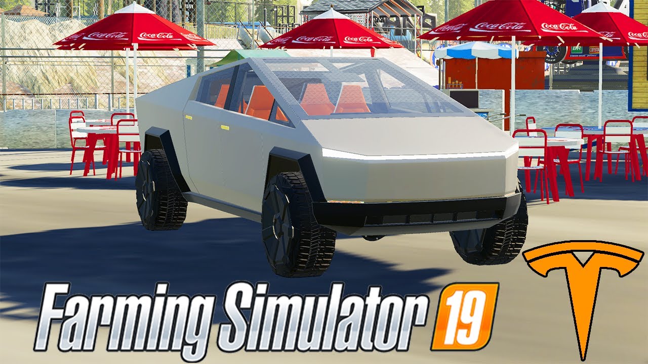 ⚡ TESLA CYBERTRUCK IN FARMING SIMULATOR 19 - YouTube
