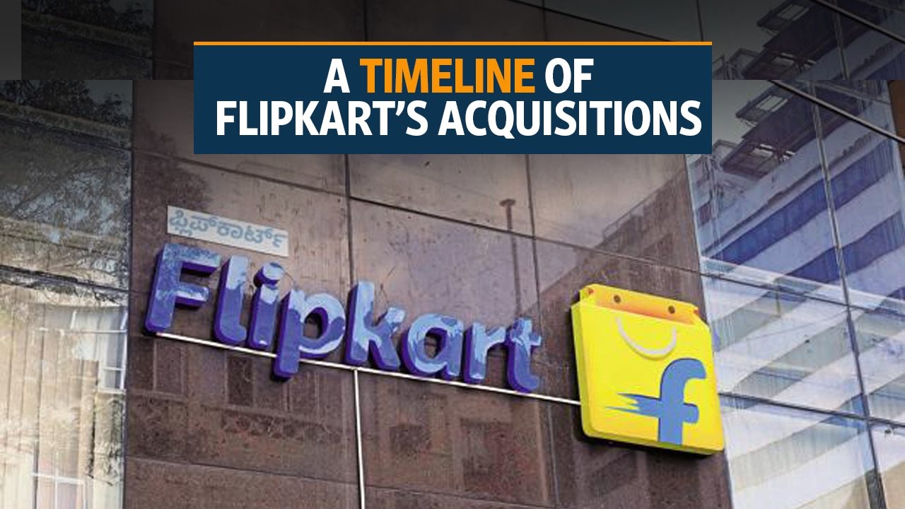 Timeline of Flipkart's acquisitions - YouTube