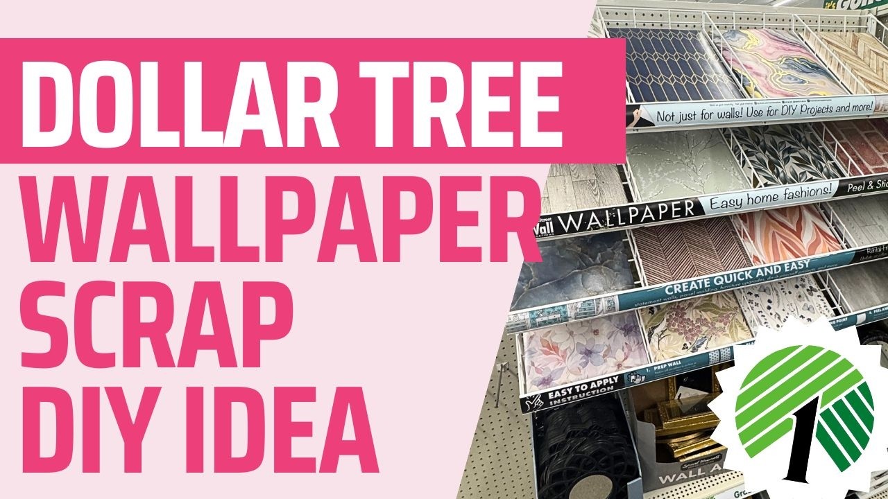 Transform Dollar Store Wallpaper Scraps Into Adorable Bookmarks - YouTube
