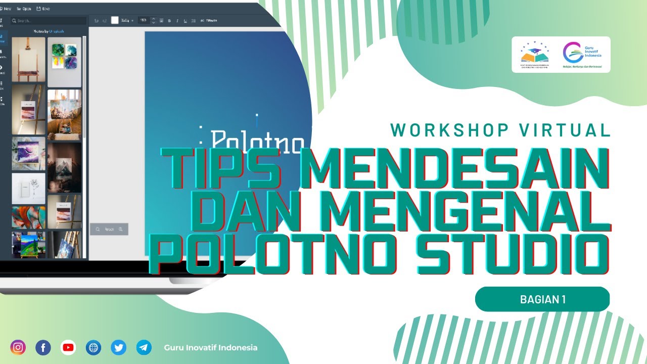 TIPS MENDESAIN DAN MENGENAL POLOTNO STUDIO - YouTube