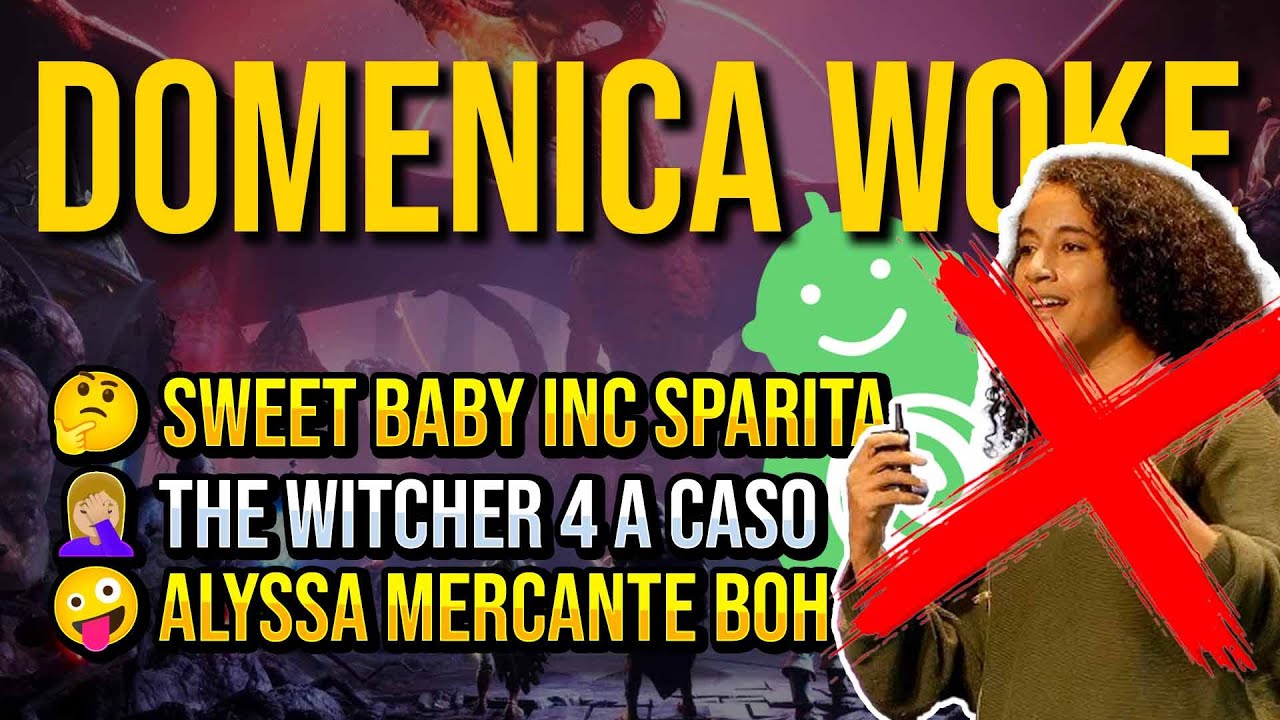 SWEET BABY inc SPARITA e THE WITCHER 4 in BLIND 🚨 DOMENICA WOKE - YouTube