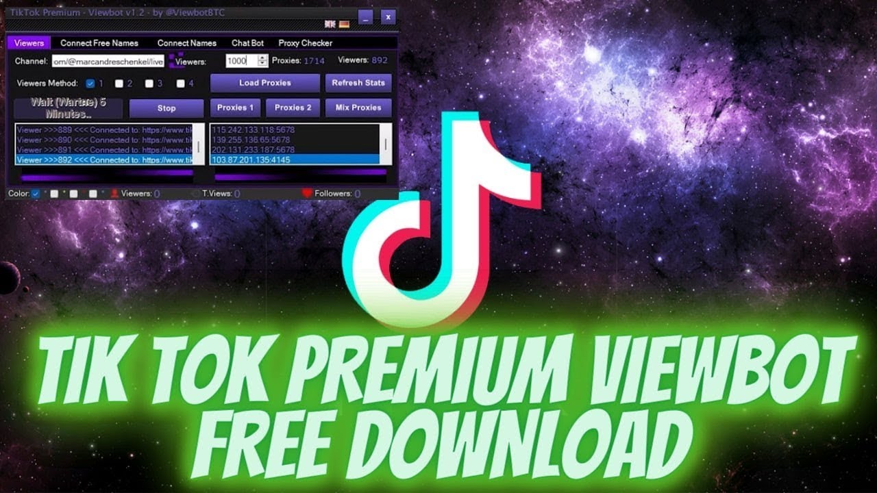 TikTok View Bot WORKING 2022 TUTORIAL FREE DOWNLOAD - YouTube
