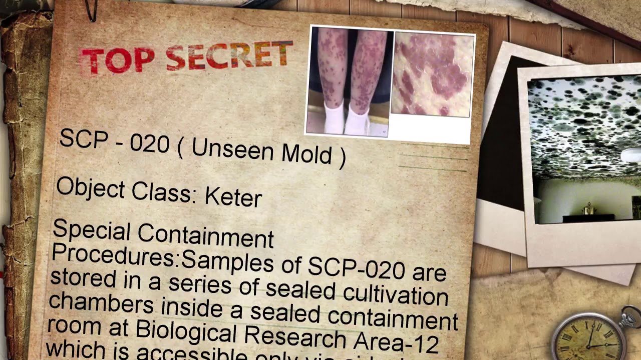 SCP/020/Unseen mold/SCP Foundation/Keter class - YouTube
