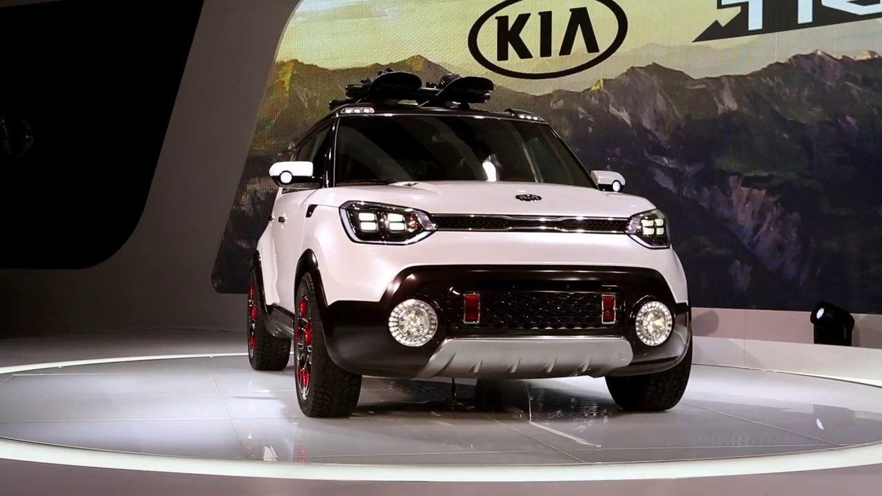 Kia Soul Trail’ster Concept Car Sneak Peek Chicago Auto Show 2015 - YouTube