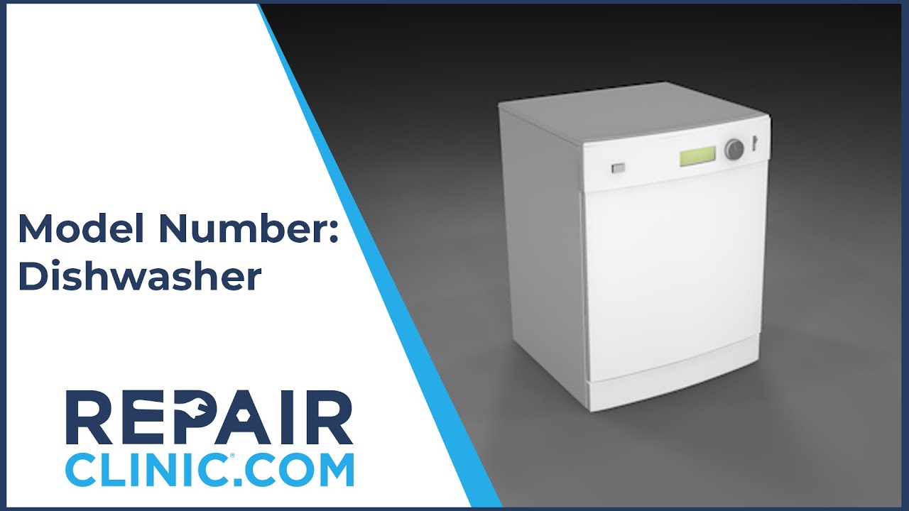 How to Find the Model Number on a Dishwasher - Tech Tips from Repair ...