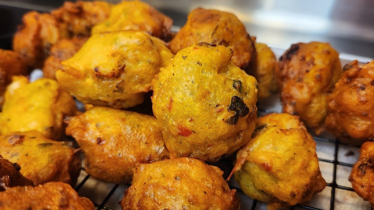 Shrimp Fritters / Shrimp Accra ( Conch Option ) - Episode 2233 - YouTube